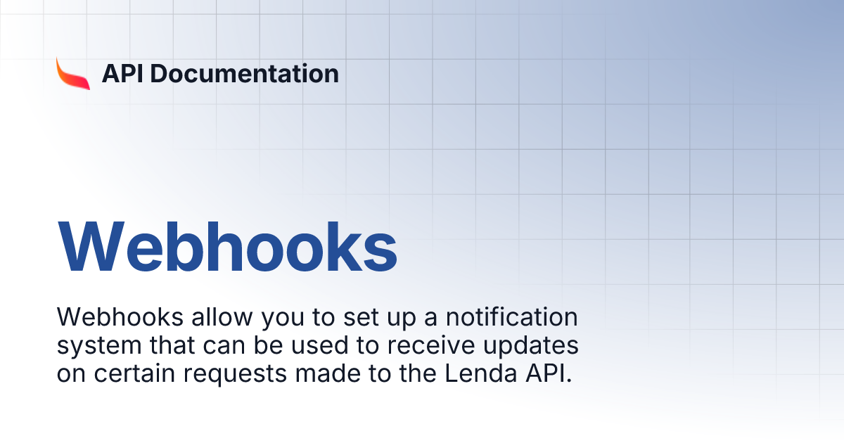 Webhooks Api Documentation
