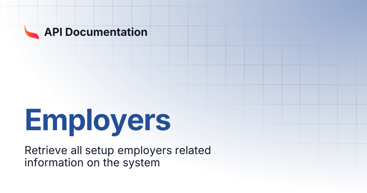 Employers | API Documentation