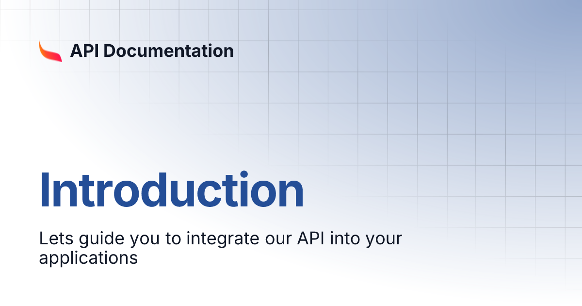 Introduction | API Documentation